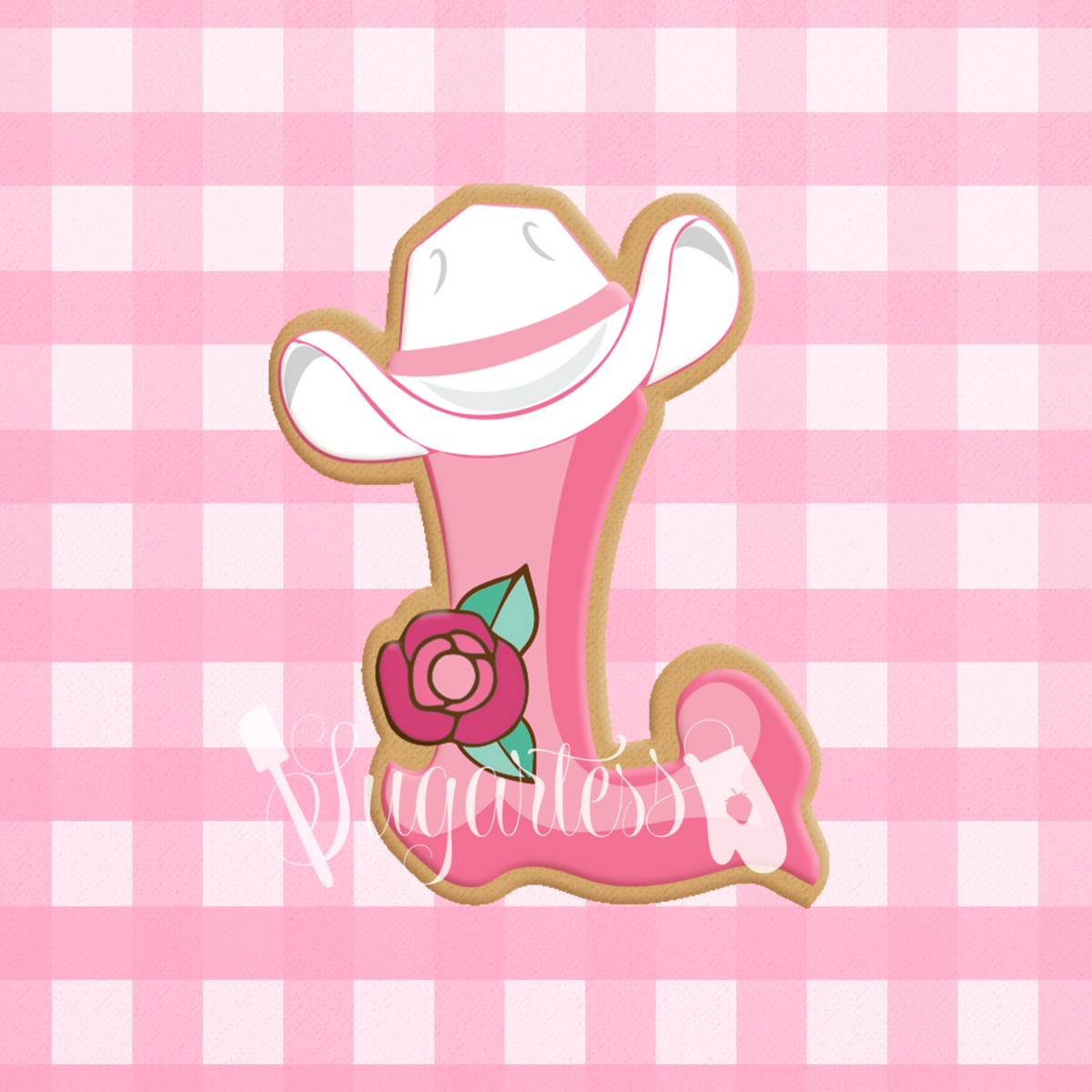 Cowgirl Font - Alphabet Letters, Numbers & Symbols Cookie Cutters ...